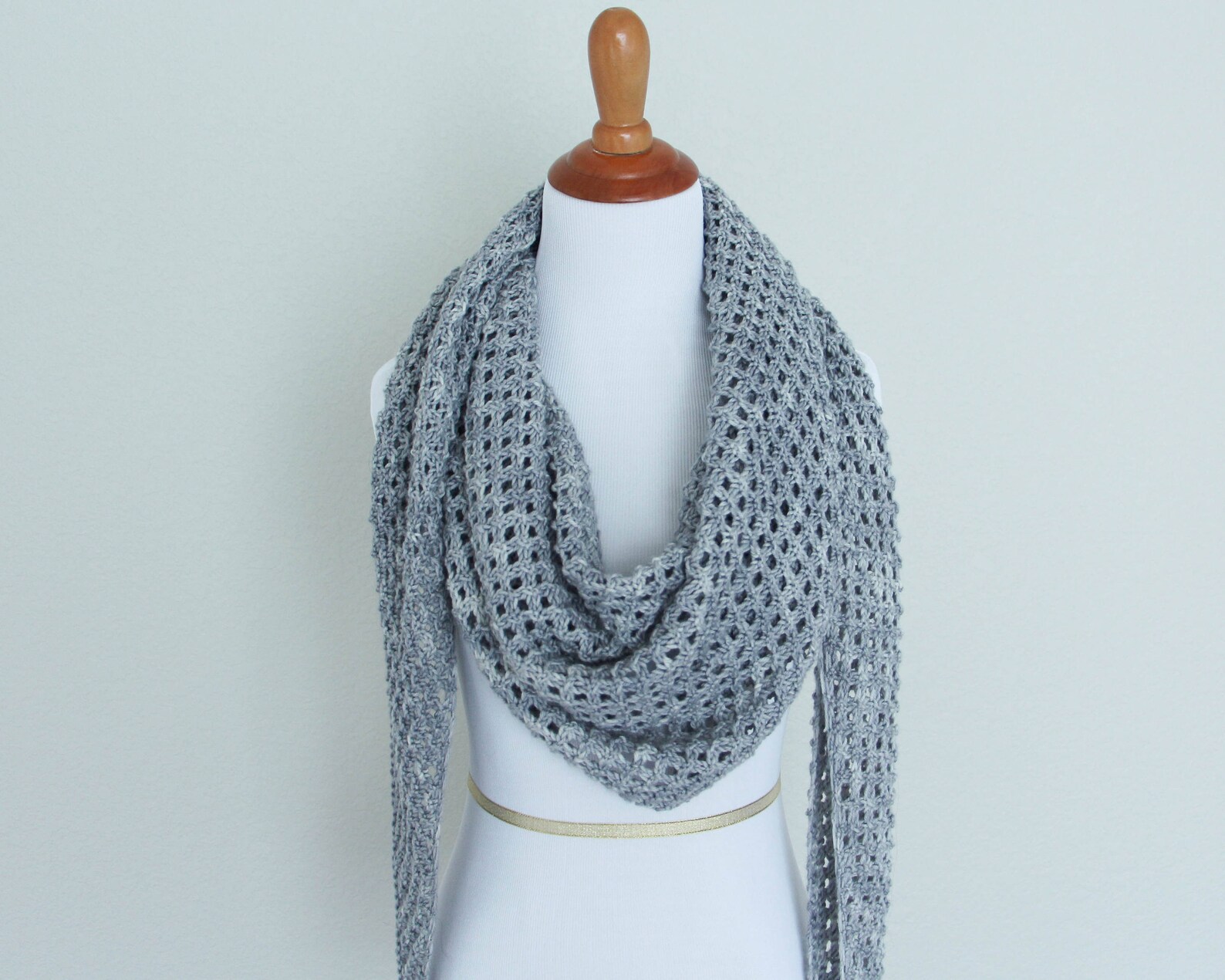 Shawl Pattern // Worsted Knitting Pattern // Knit Scarf - Etsy