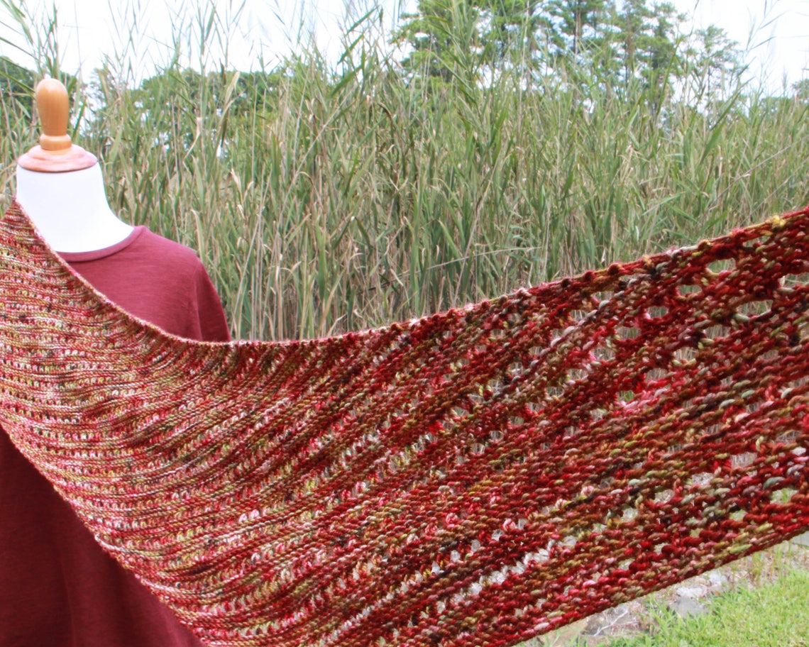 Knitting Pattern Sequence Scarf Knitting Pattern Knit Scarf - Etsy