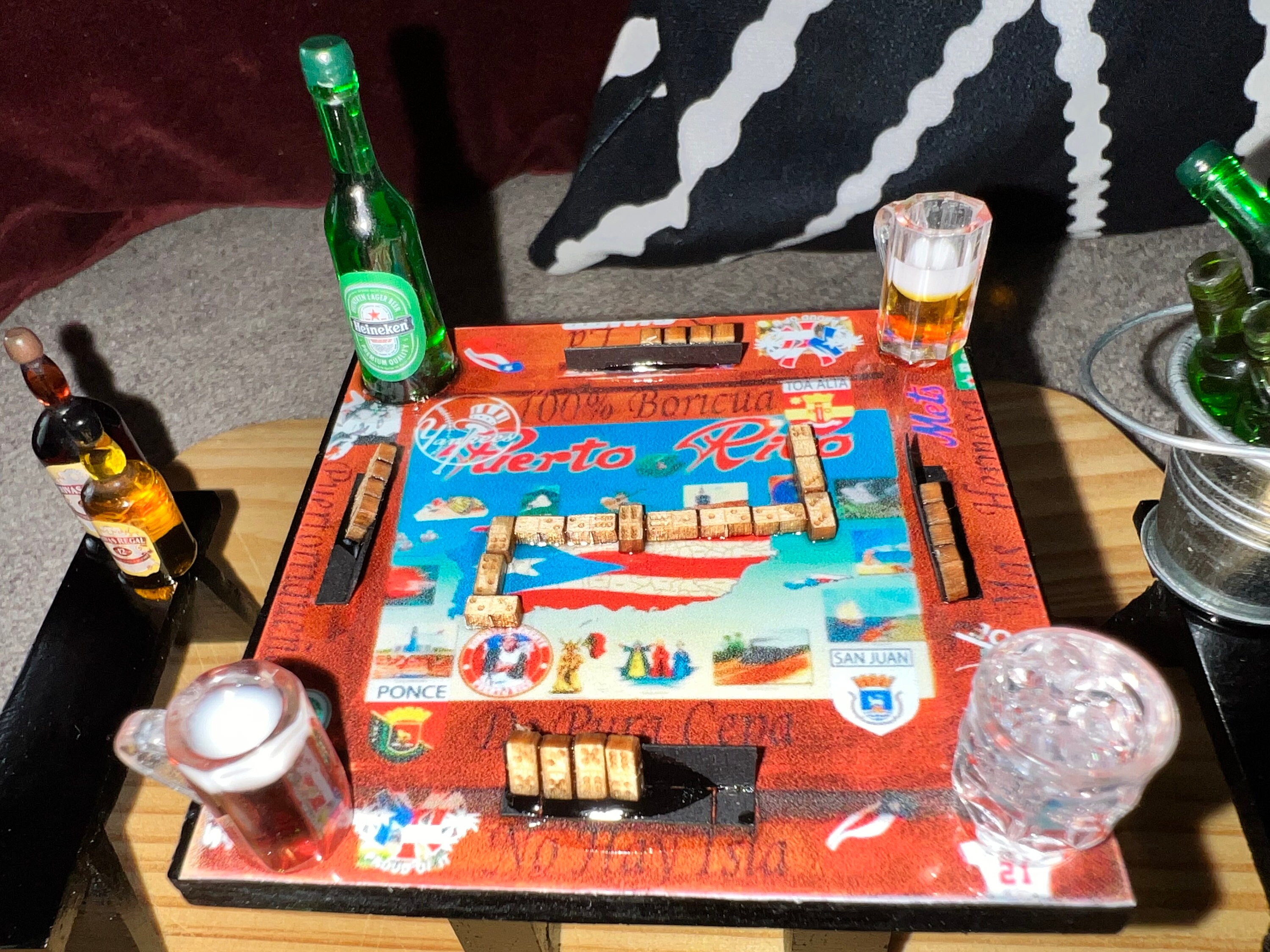 Domino Table Cake Topper - Etsy