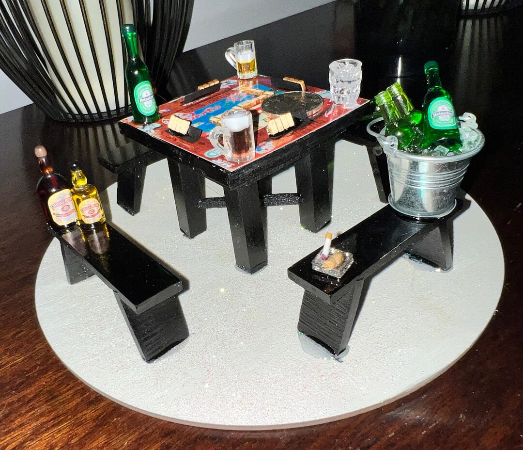 Domino Table Cake Topper - Etsy