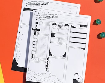 5e Inventory Sheet - Etsy