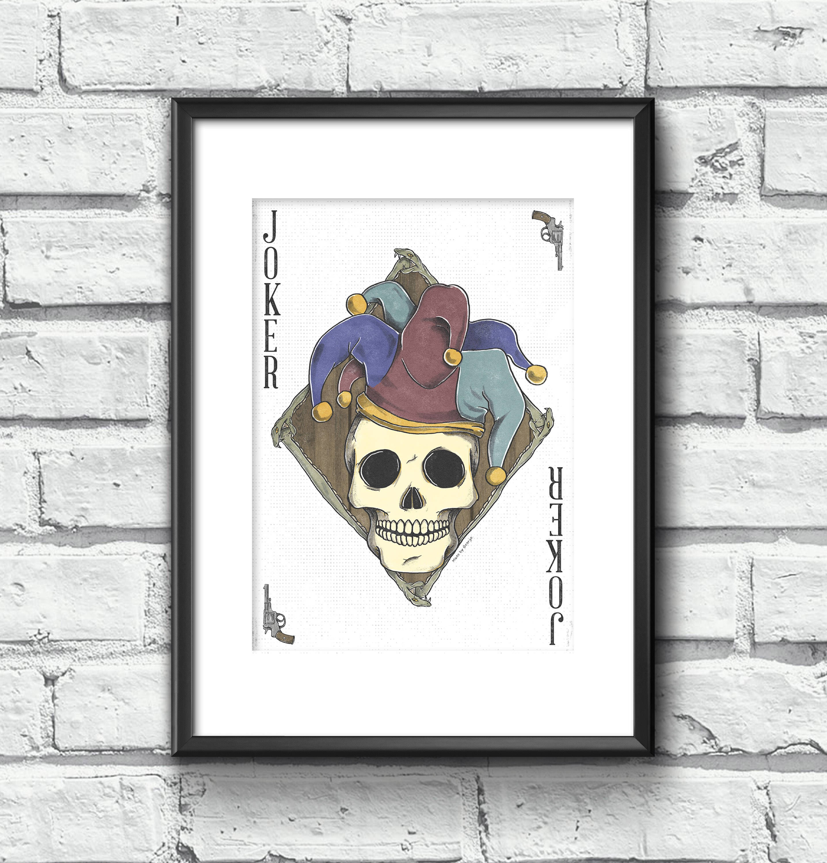 Skull Joker Card Joker Skull Stock Illustrations – 235 Joker Skull