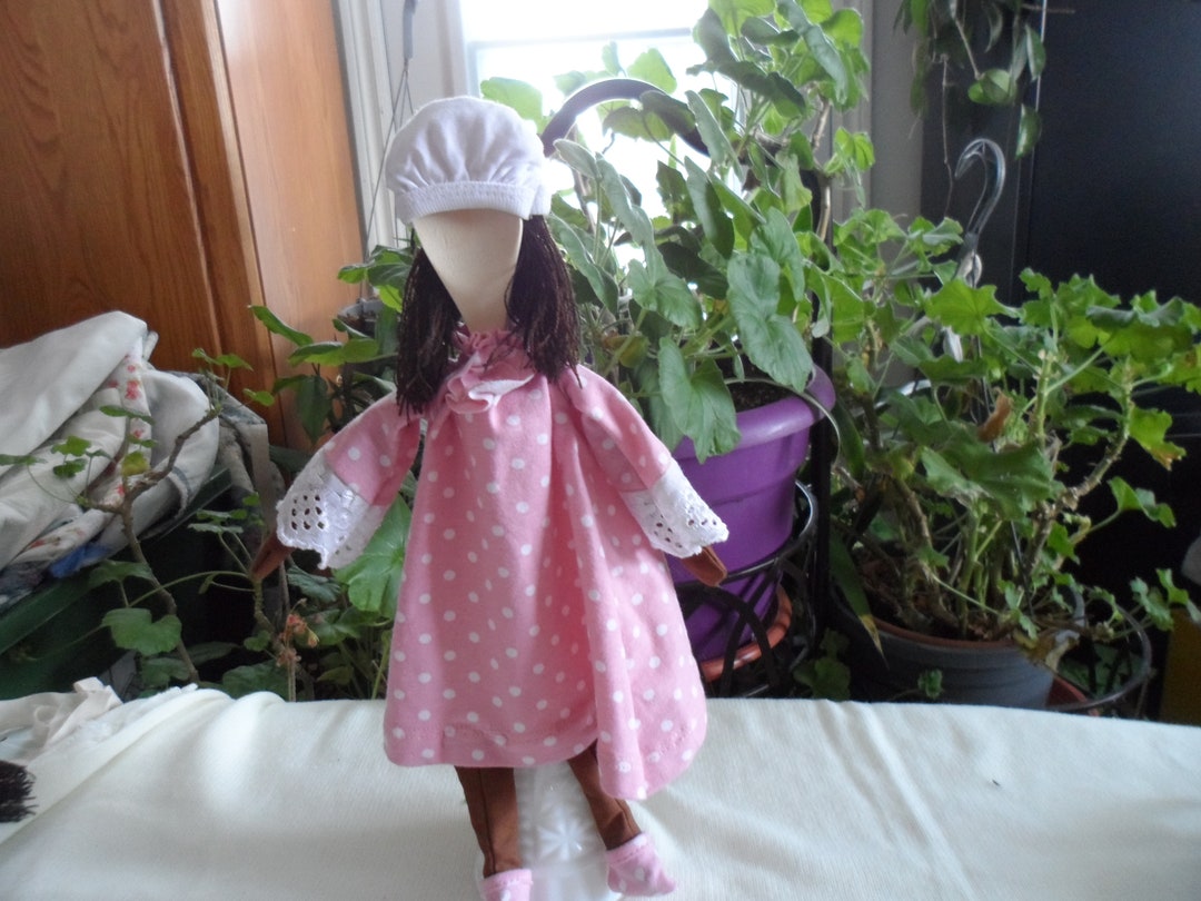 Wooden Spoon Doll Family of 4 - You Create the Faces - Clothing and ...