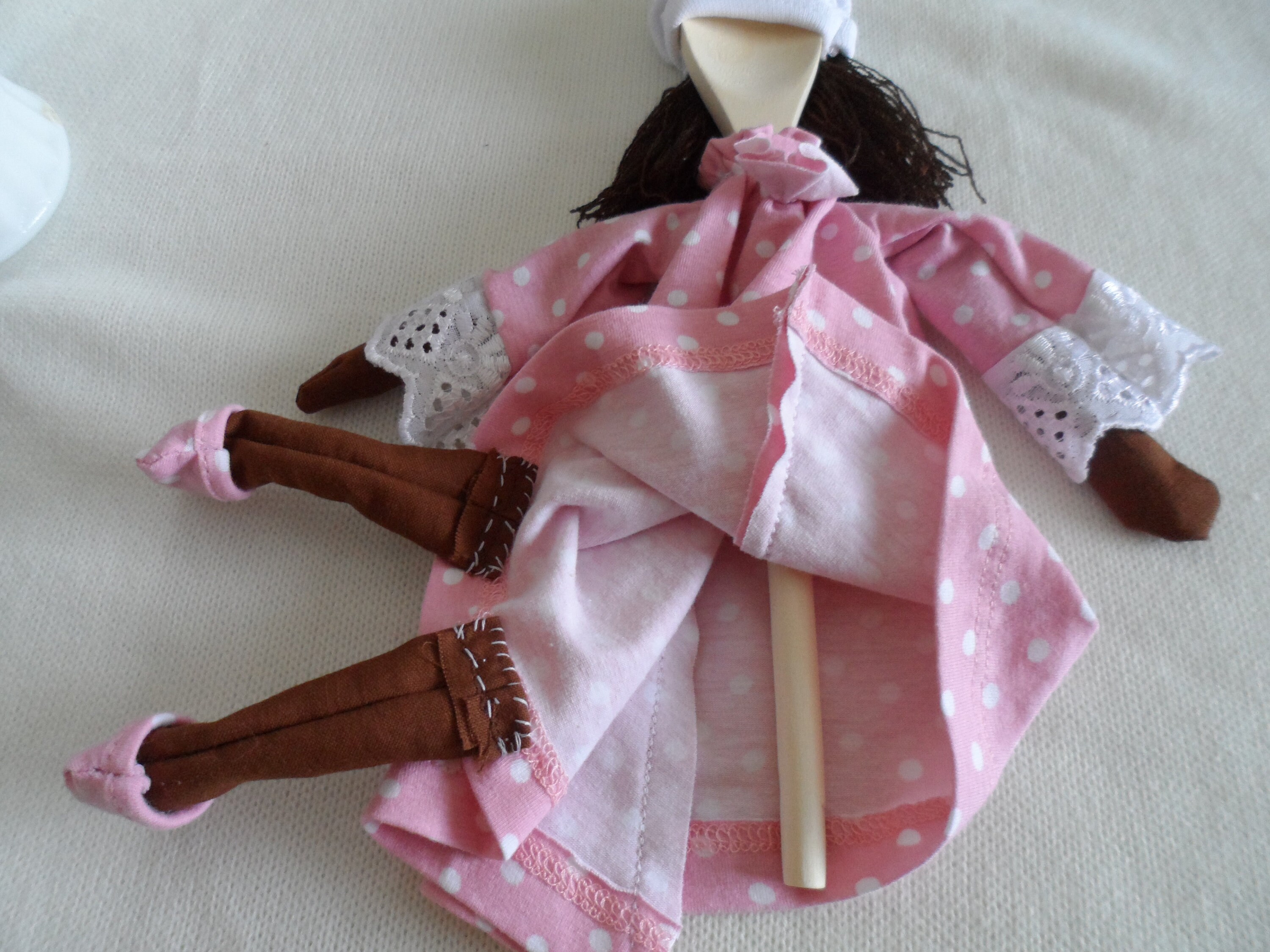 Wooden Spoon Doll Family of 4 You Create the Faces Clothing and Body ...