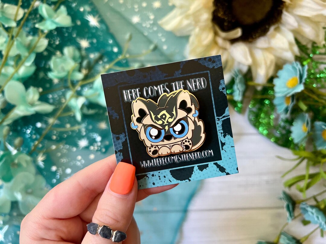 Twilight Wolf, Legend - Hard Enamel Pin - Etsy