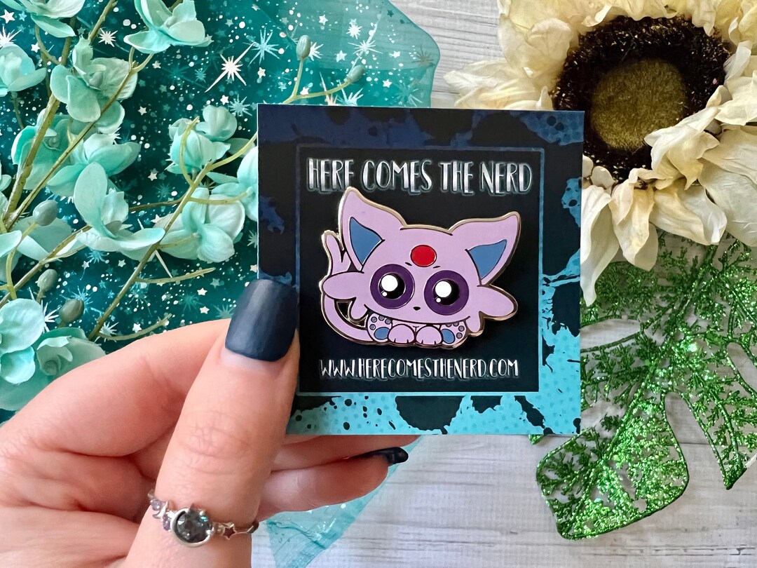 Day Floof, Pocket Monsters Hard Enamel Pin - Etsy