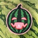 Summerween Watermelon Jack-o'-lantern Sticker: Happy Halloween Fan Gift ...