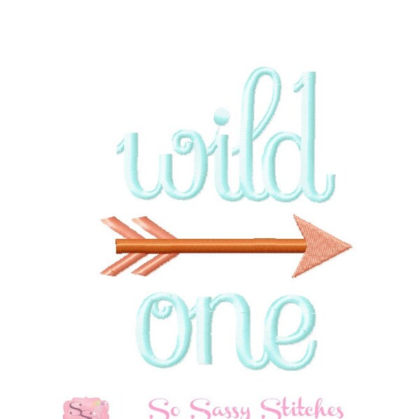 Wild One Embroidery - Etsy