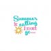Summer is Calling I Must Go Embroidery Design, Summer Embroidery Design ...
