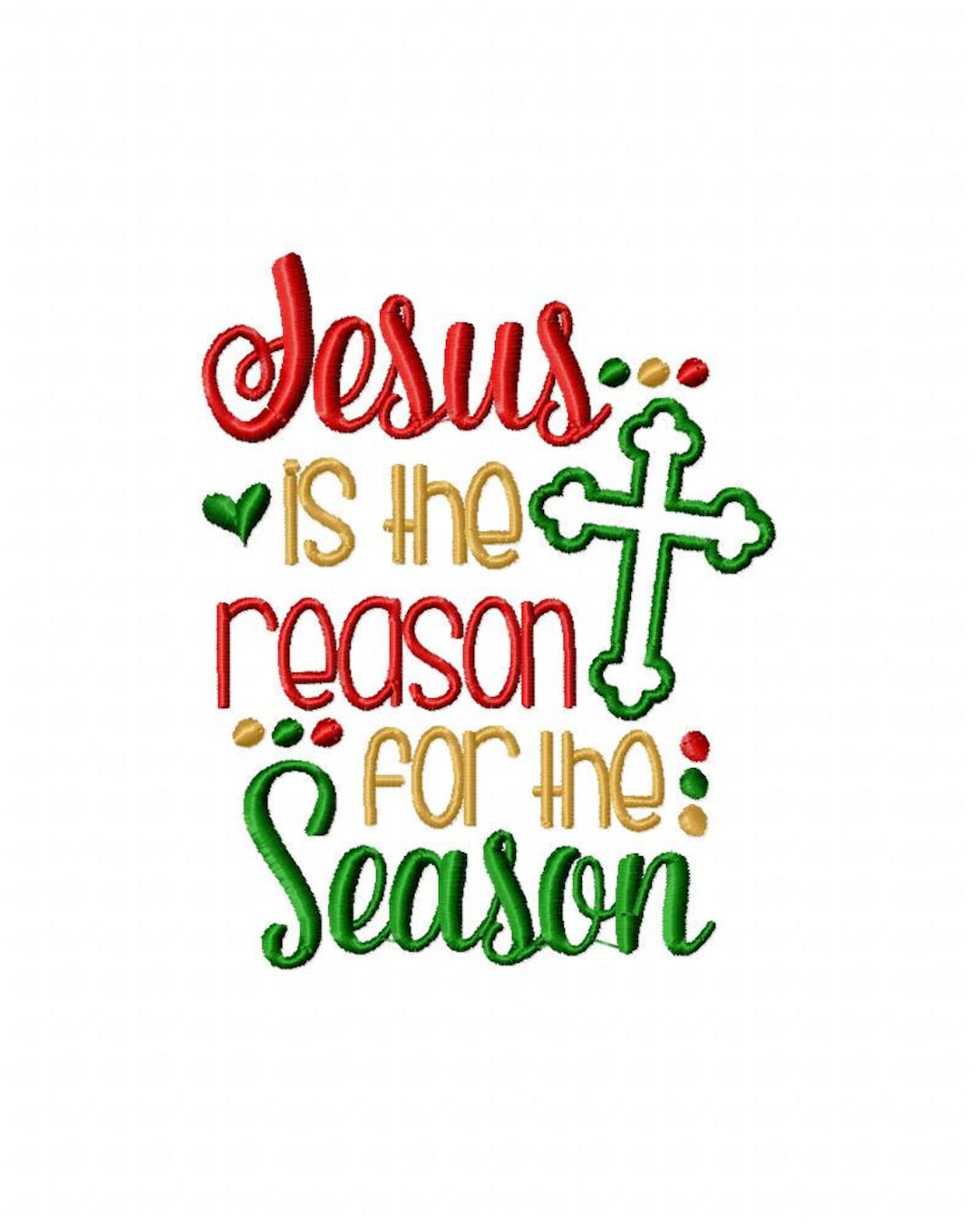 Jesus is the Reason for the Season Christmas Design, Christmas ...