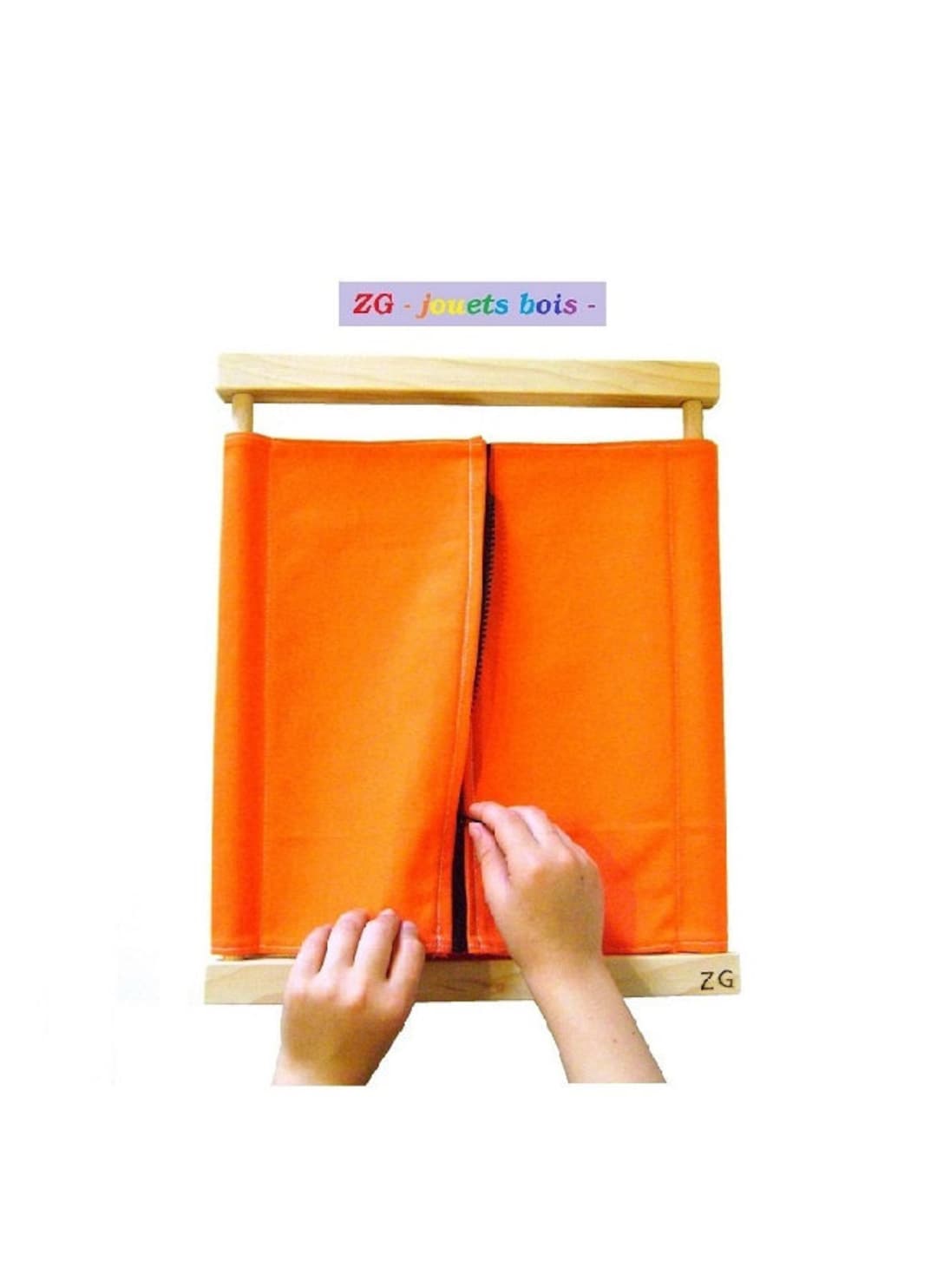Montessori Pedagogy Practical Life Dressing Frame, Zipper/zip ...