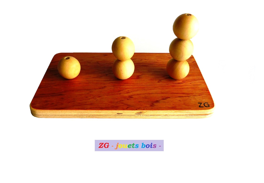 First Abacus, Stacking Balls on Vertical Rods, Nido Game, Early ...