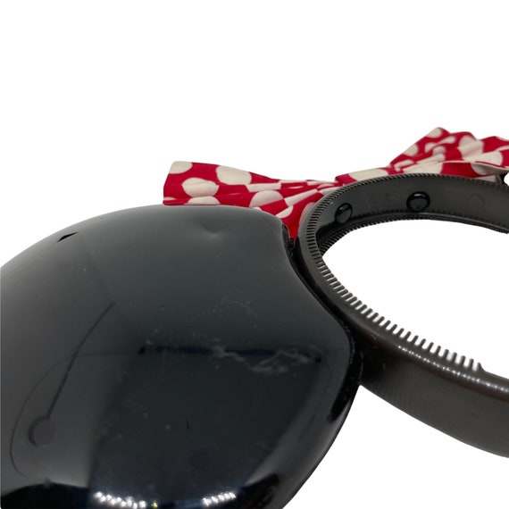 Vintage Disney Minnie Mouse Ears Headband Plastic Pol… - Gem