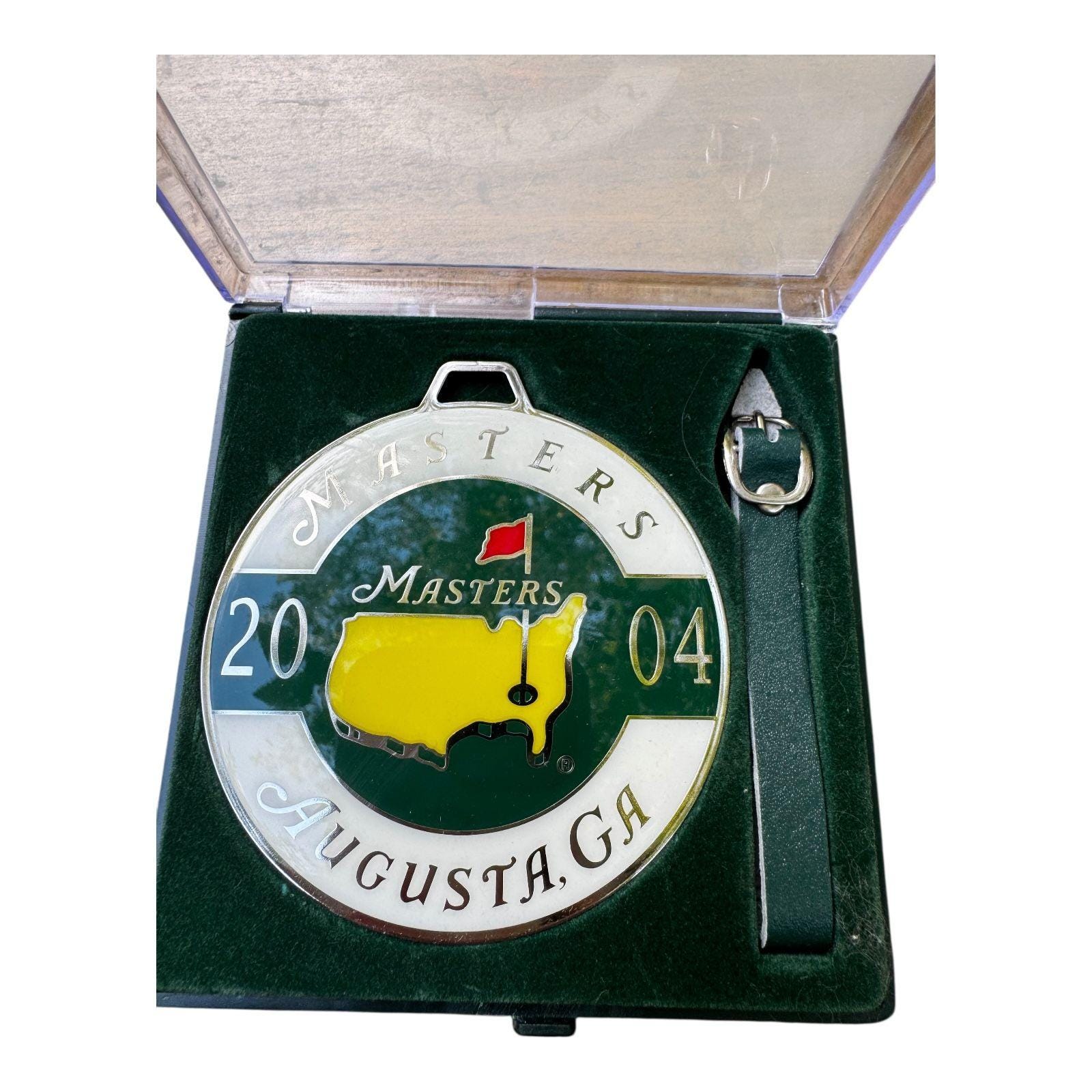 2004 Masters Golf Tournament Augusta GA Bag Tag Collectible Souvenir ...