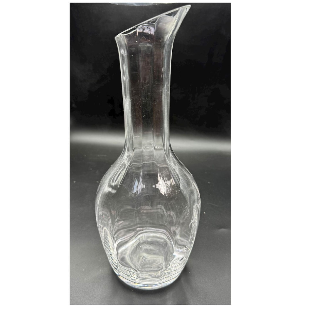 Wedgwood Lead Crystal Devon Collection Optic Carafe Wine Decanter ...