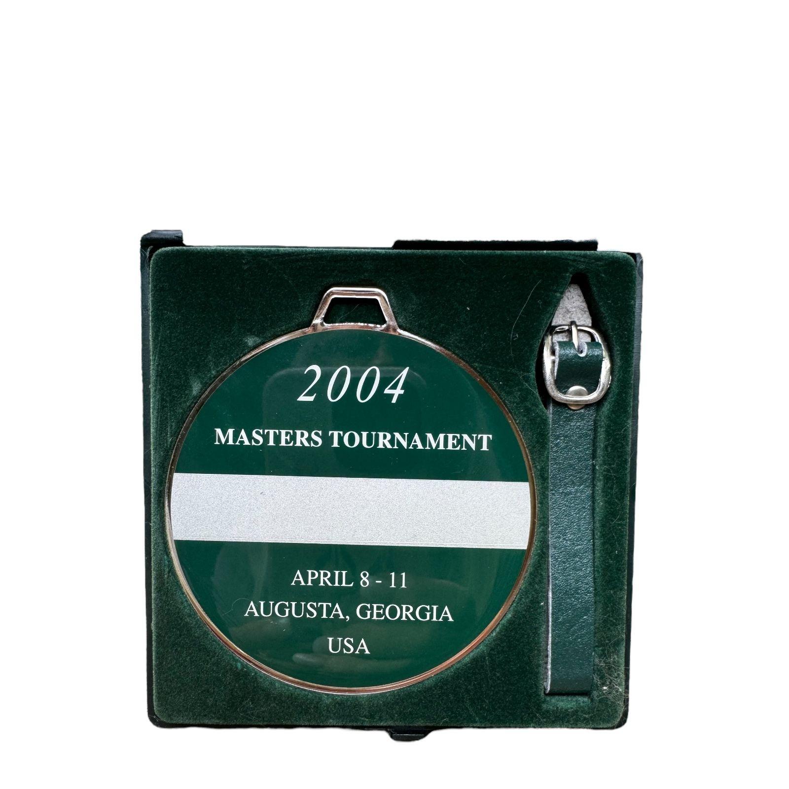 2004 Masters Golf Tournament Augusta GA Bag Tag Collectible Souvenir ...