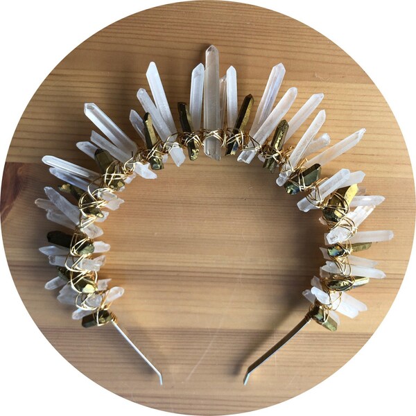 Crown Headband - Etsy
