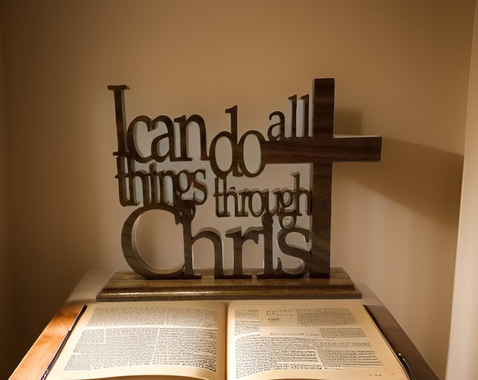 Philippian 4 13 Philippians 4:13 I Can Do All Things Through Christ Who ...