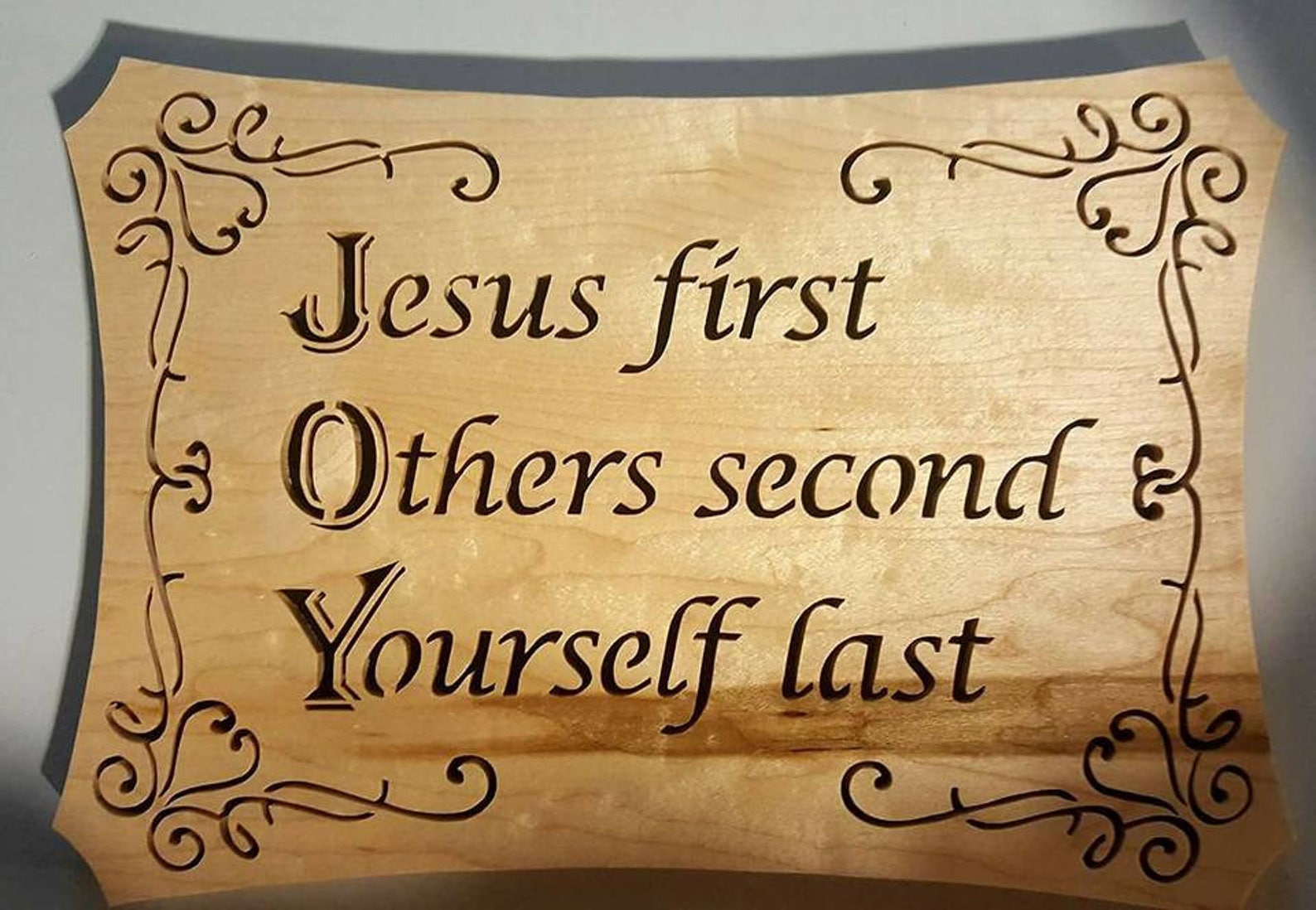 Joy - Jesus first, others second, yourself last Joy spiritual wall art ...