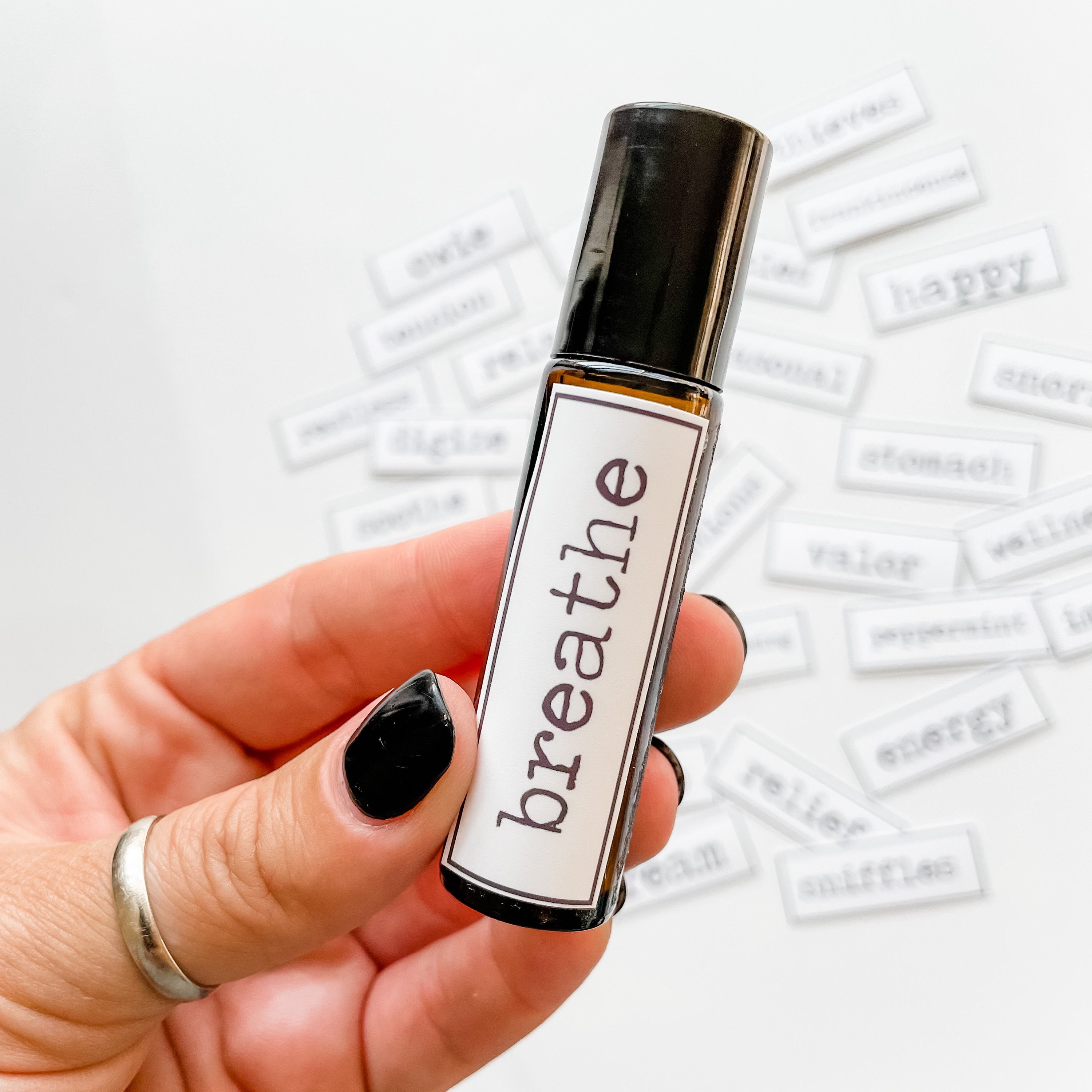 Download and Print 32 Essential Oil Roller Labels for 10ml | Etsy