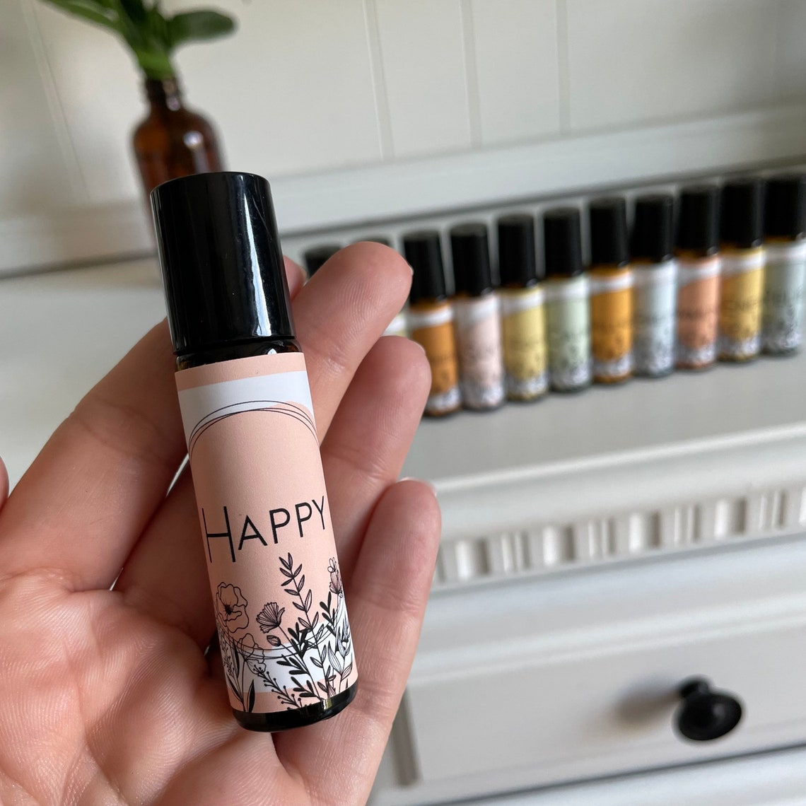 Download and Print Essential Oil Roller Labels Roller | Etsy