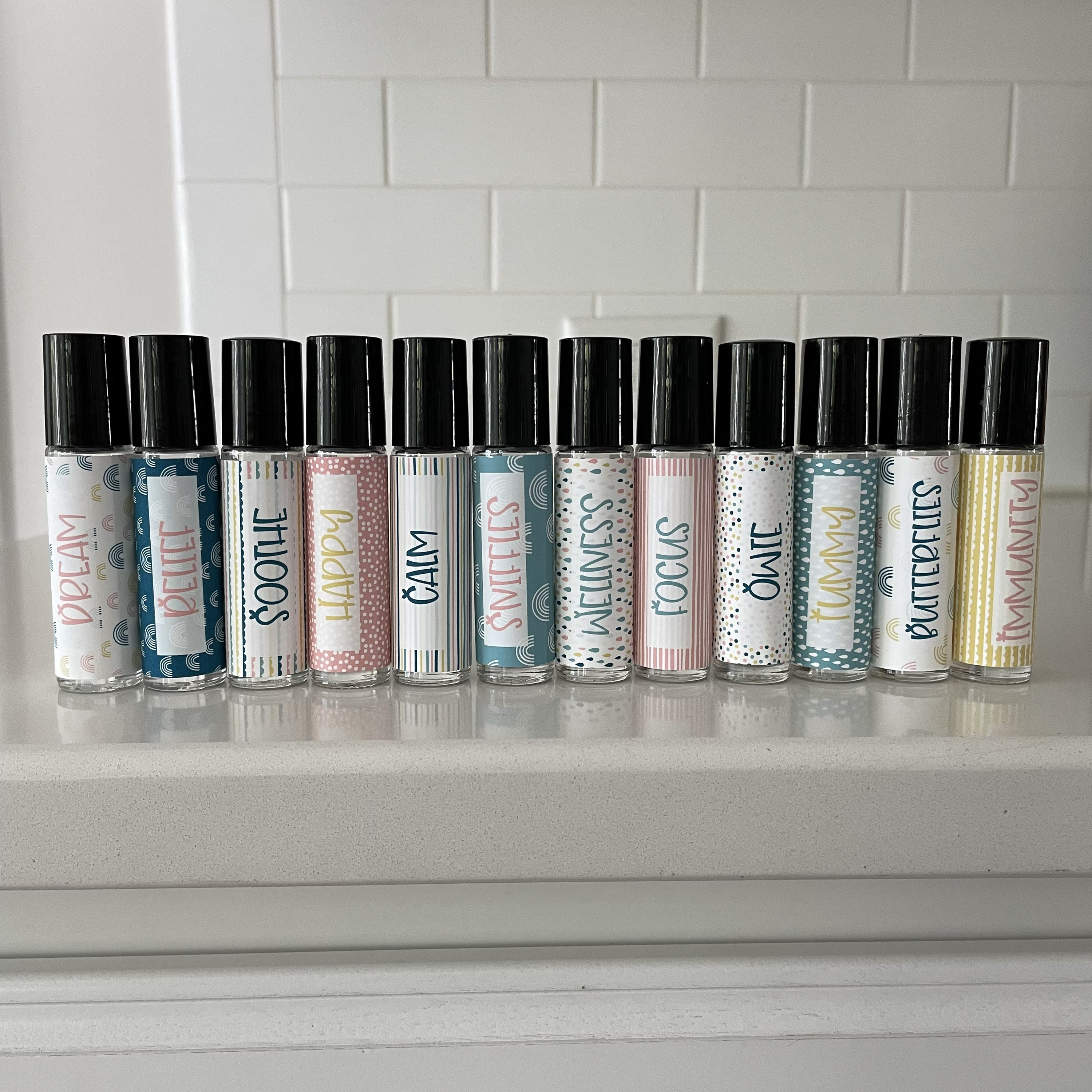 Download and Print Essential Oil Labels Essential Oil | Etsy