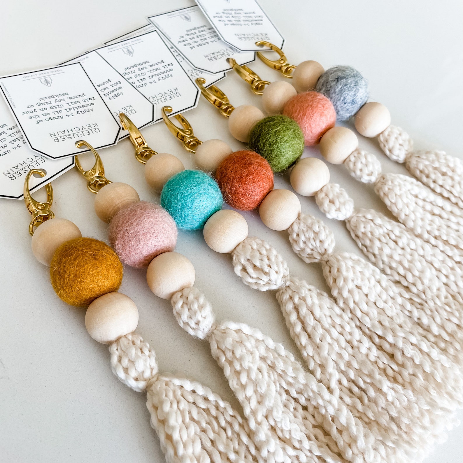 Diffuser Keychain for Essential Oils Essential Oil Keychain - Etsy