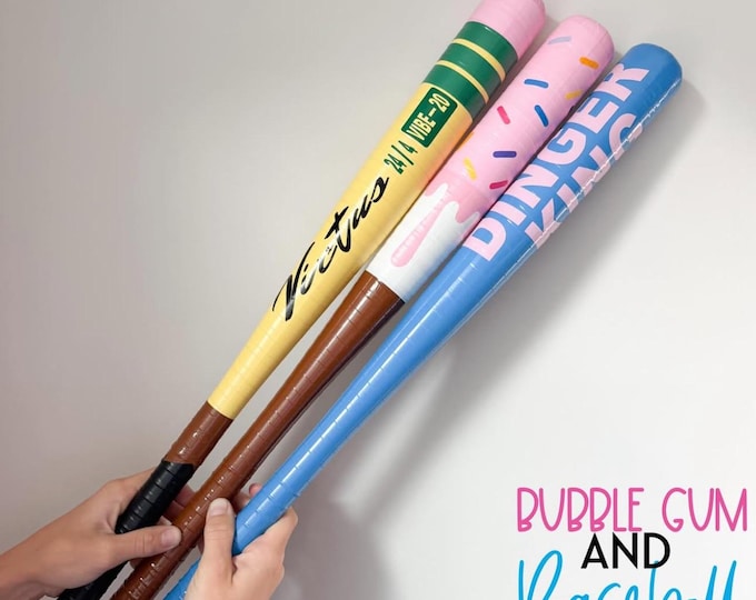 Pencil Mini Wooden Bat, Grimace / OMG Bat, Drip Over Skill Bat, Bomber ...