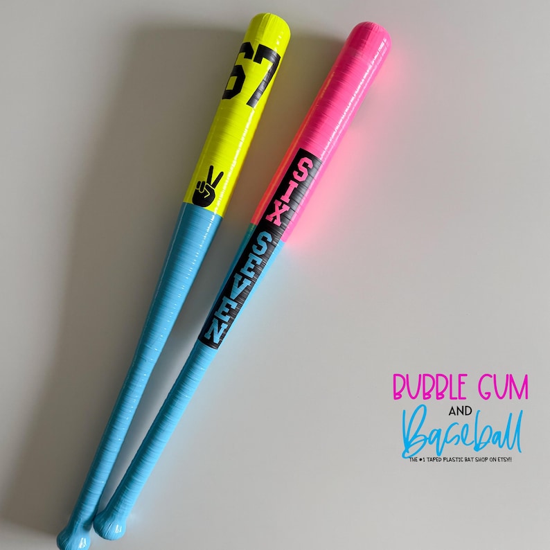 Taped Plastic Baseball Bat – the 67 Bat - Etsy