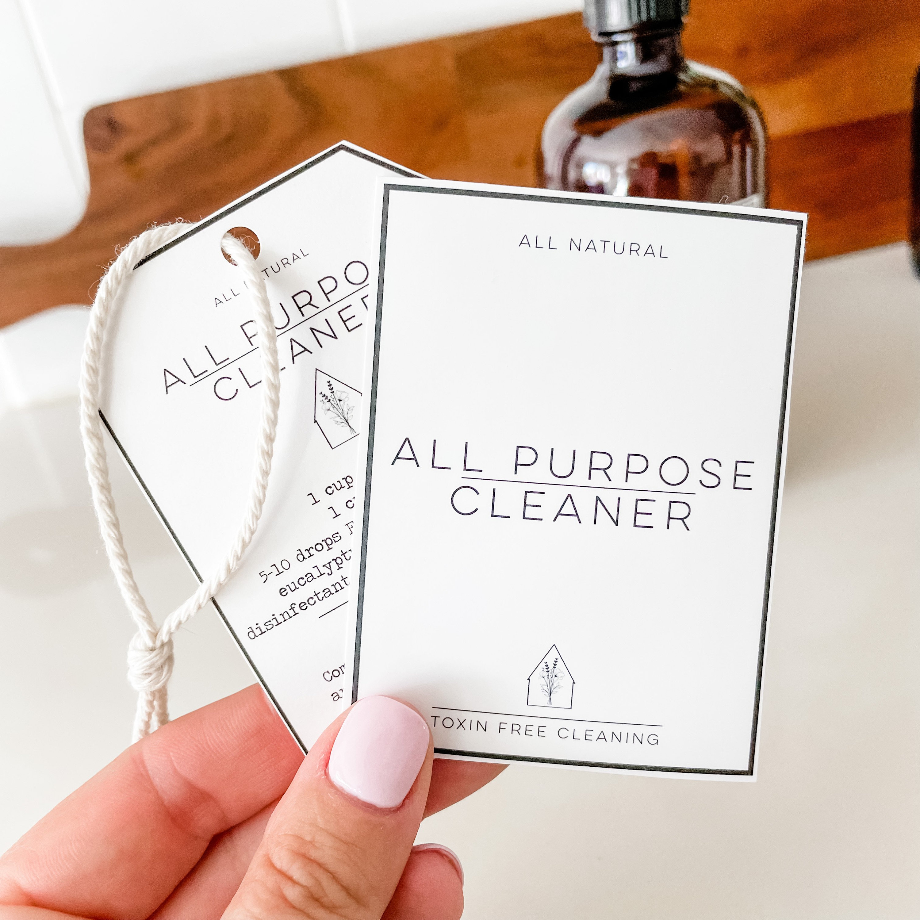 Printed and Ready to Ship Modern All Natural All Purpose - Etsy