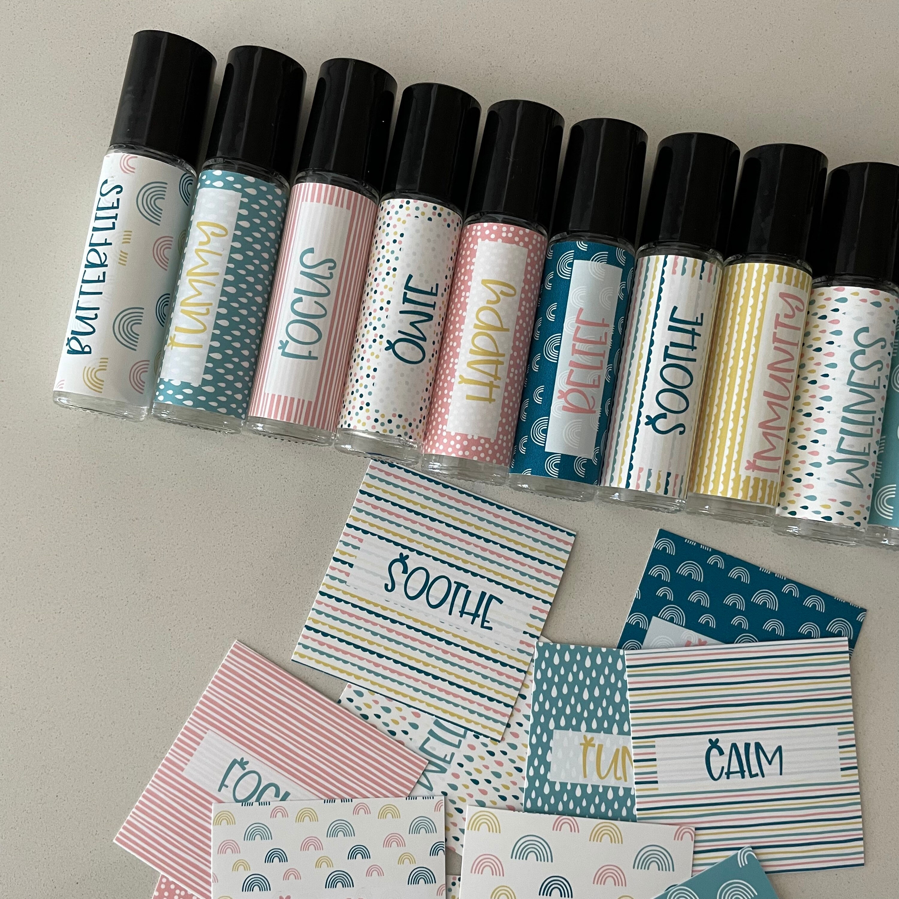 Download and Print Essential Oil Labels Essential Oil | Etsy