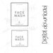 Ready to Download and Print Face Wash Label, Organization Label ...
