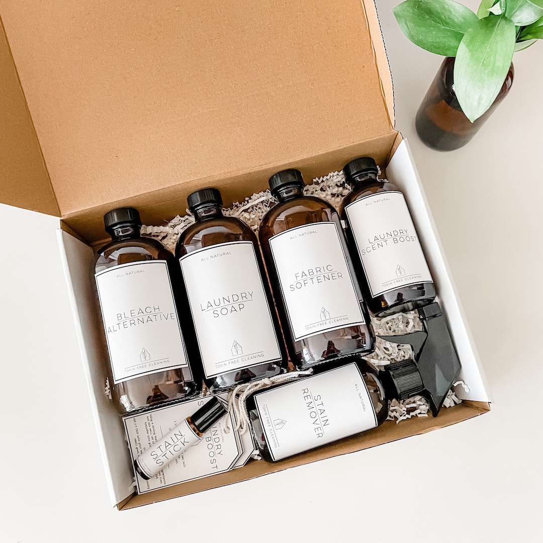 Ready to Ship Laundry Essentials Kit Gift Box All Natural - Etsy