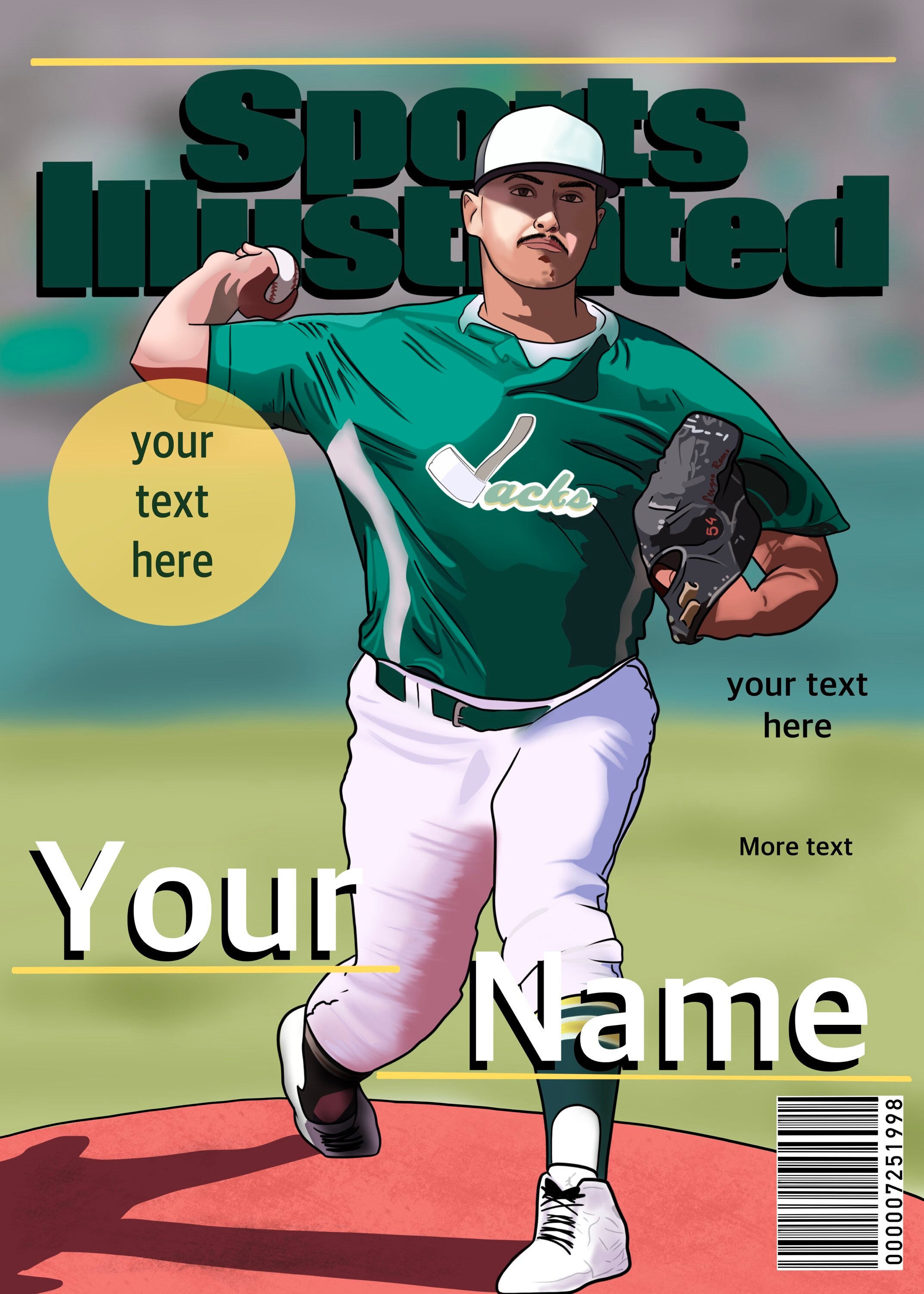 Custom Magazine Cover Art - Etsy