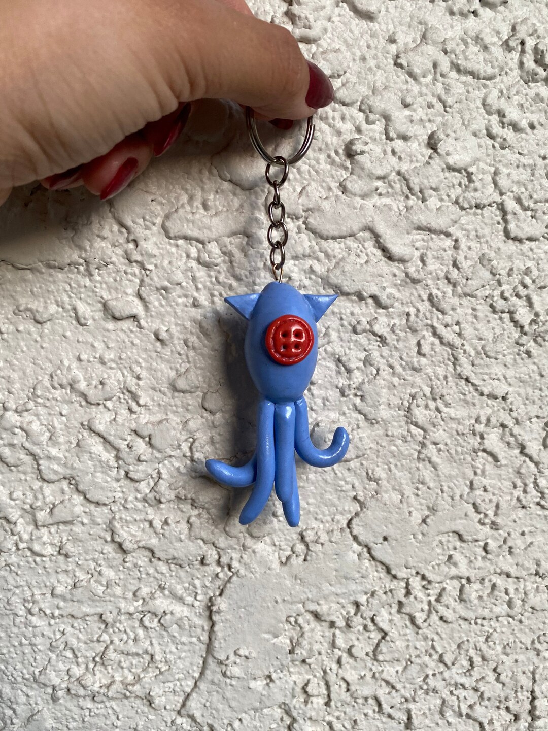 Coraline Inspired Key Chain, Coraline Doll Key Chain, Halloween Key ...
