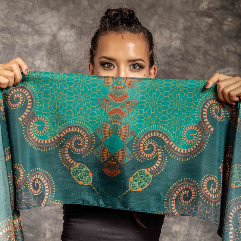 Indian Head Scarf - Etsy