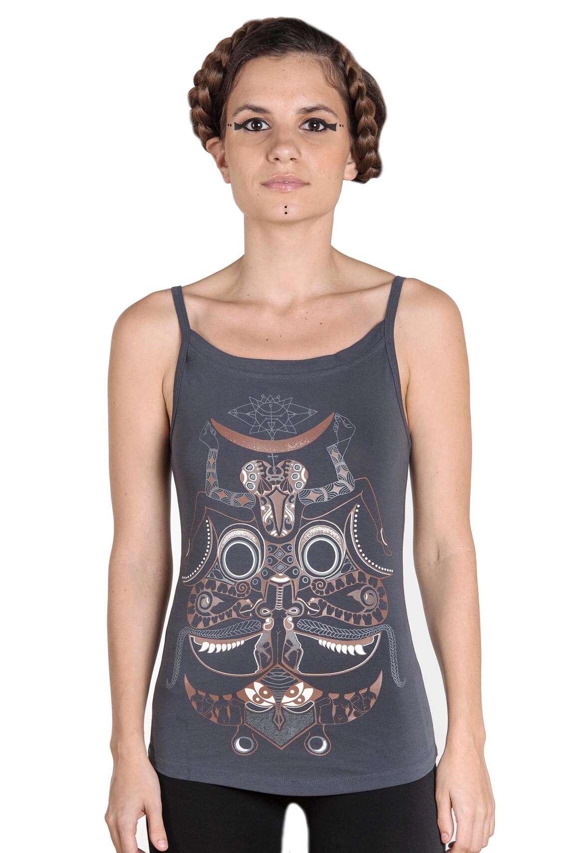 Graphic Tank Top- Son of Love-psychedelic Clothing-sacred Geometry ...
