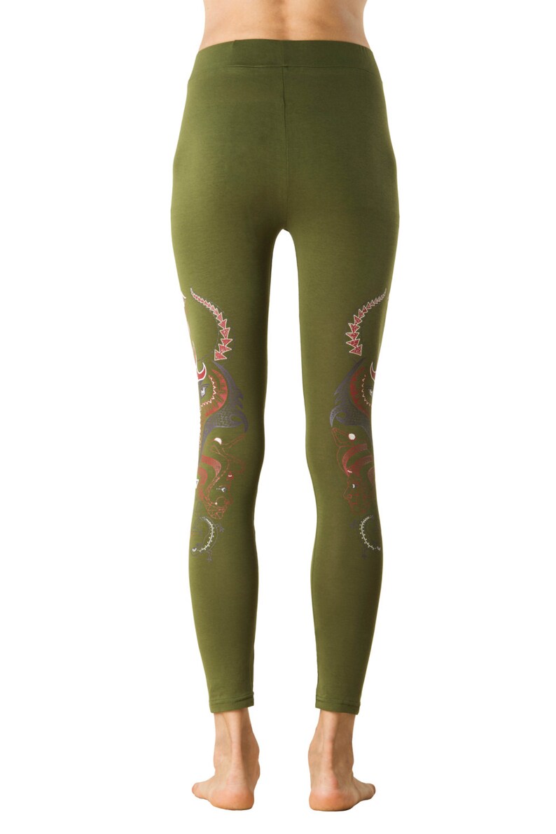 Women's Wolf Leggings-animal Print Leggings-gym - Etsy