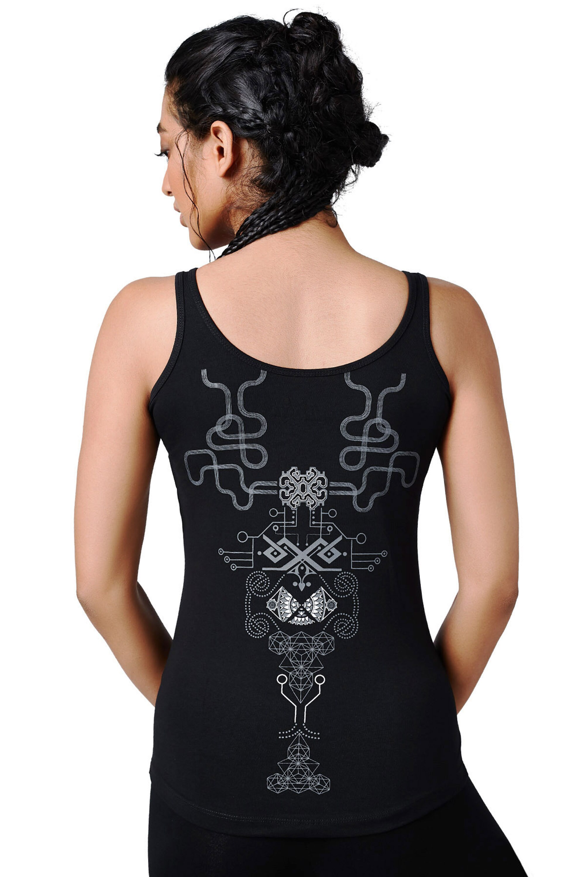 Ayahuasca Ritual Clothing Shaman Tank Top Women, Psychedelic Festival ...