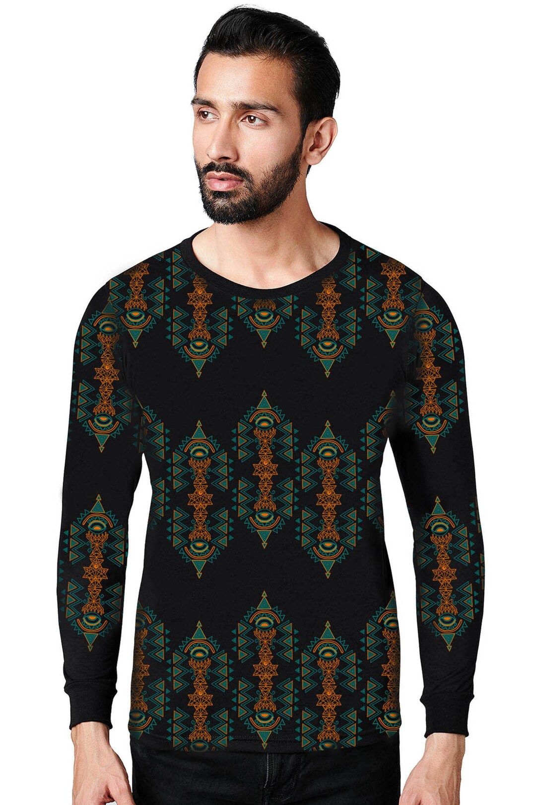 Long Sleeve T-shirt - Festival Clothing -psychedelic Clothing ...
