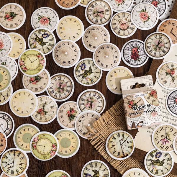 Vintage Clock Face - Etsy UK