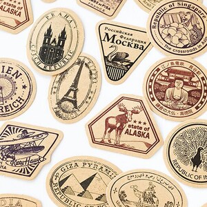 Travel Stickers Holiday World City Scrapbook Journal Diary - Etsy