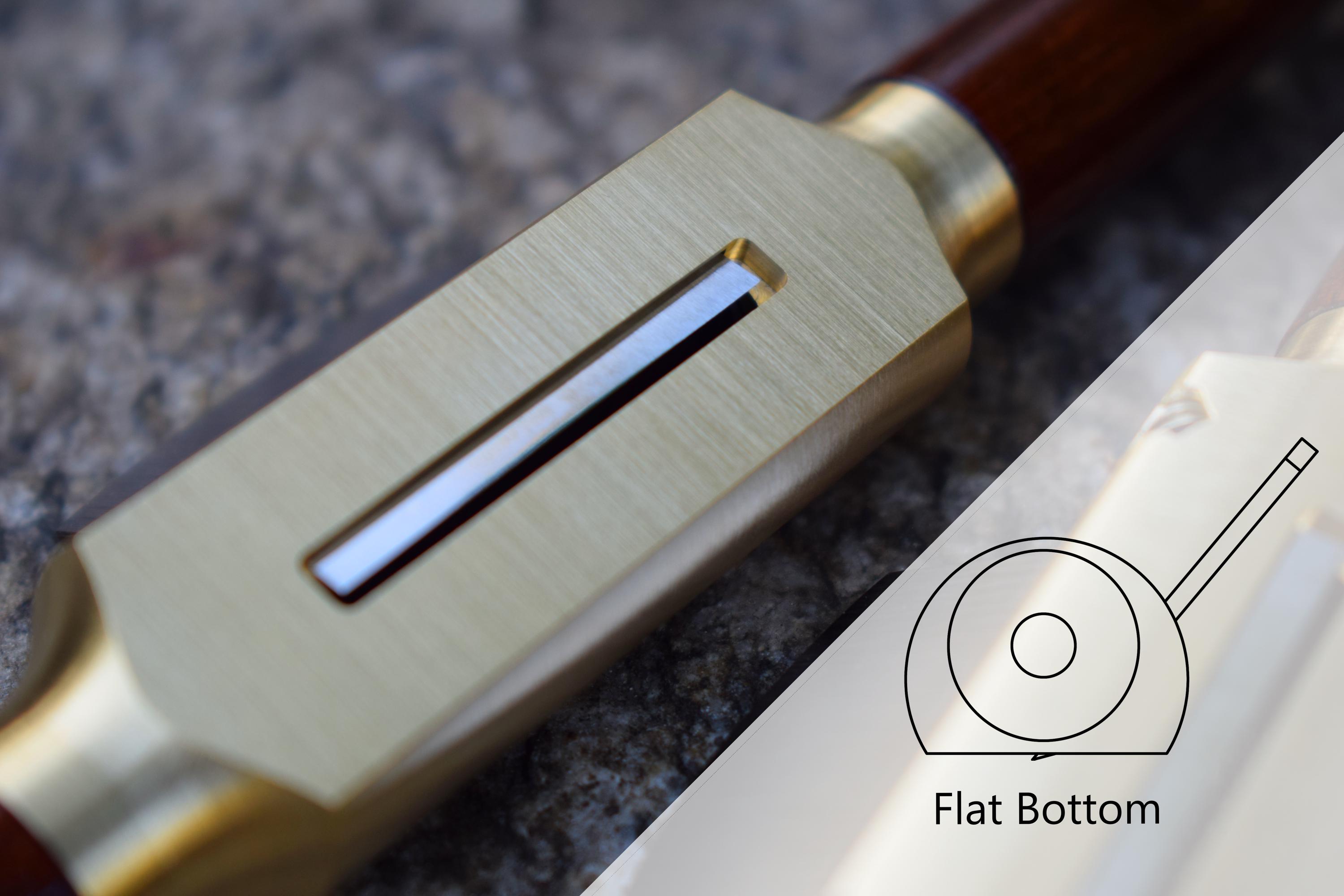 Handmade Brass Spokeshave - Flat or Round Bottom - O1 Tool Steel Blade ...