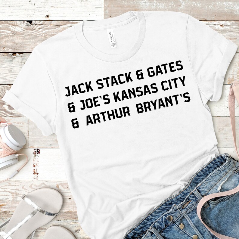 Jack Stack and Gates and Joe's Kansas City and Arthur | Etsy