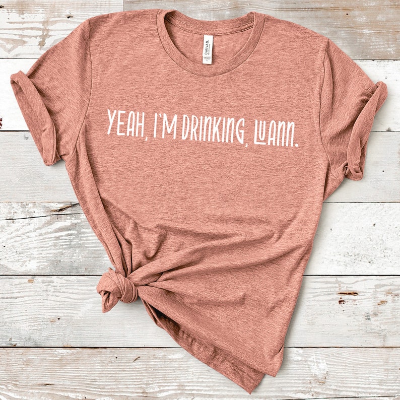 Yeah I'm Drinking Luann RHONY Quote Unisex Short - Etsy
