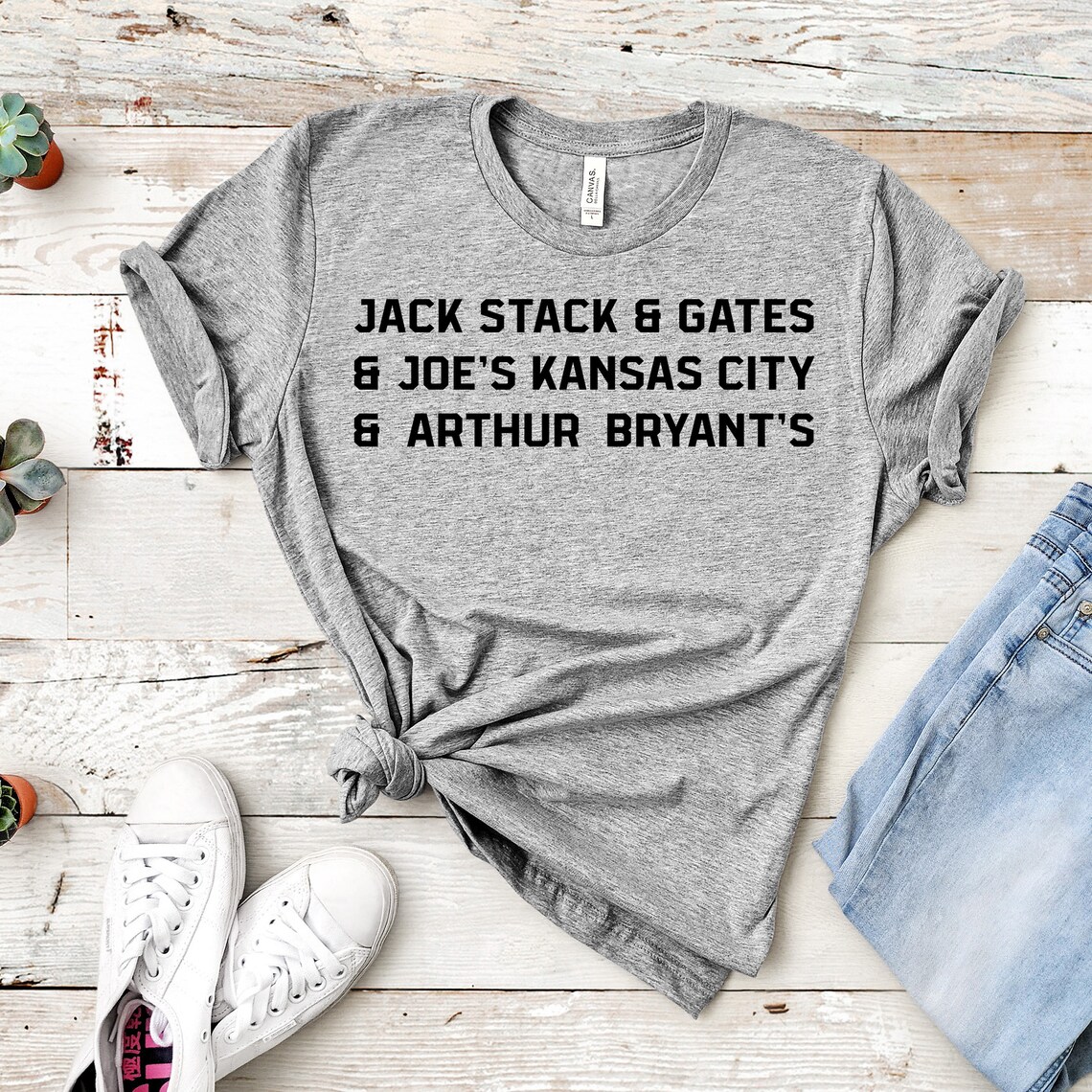 Jack Stack and Gates and Joe's Kansas City and Arthur - Etsy