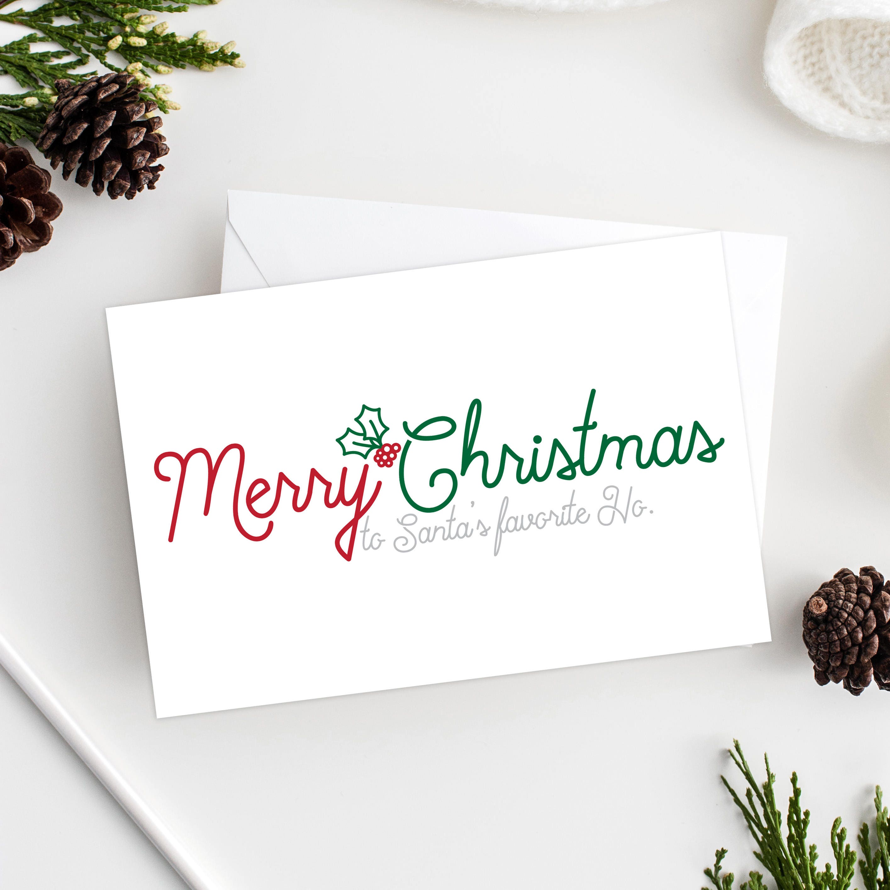 Merry Christmas Funny Card Downloadable Card Instant | Etsy