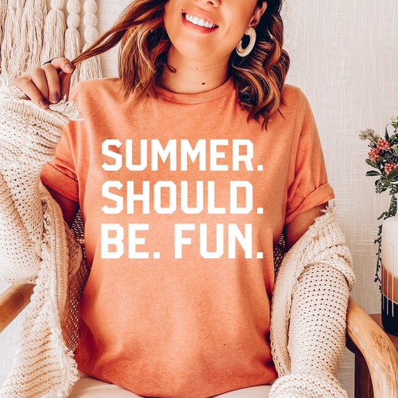 Summer. Should. Be. Fun. Summer House Quote Unisex Short | Etsy