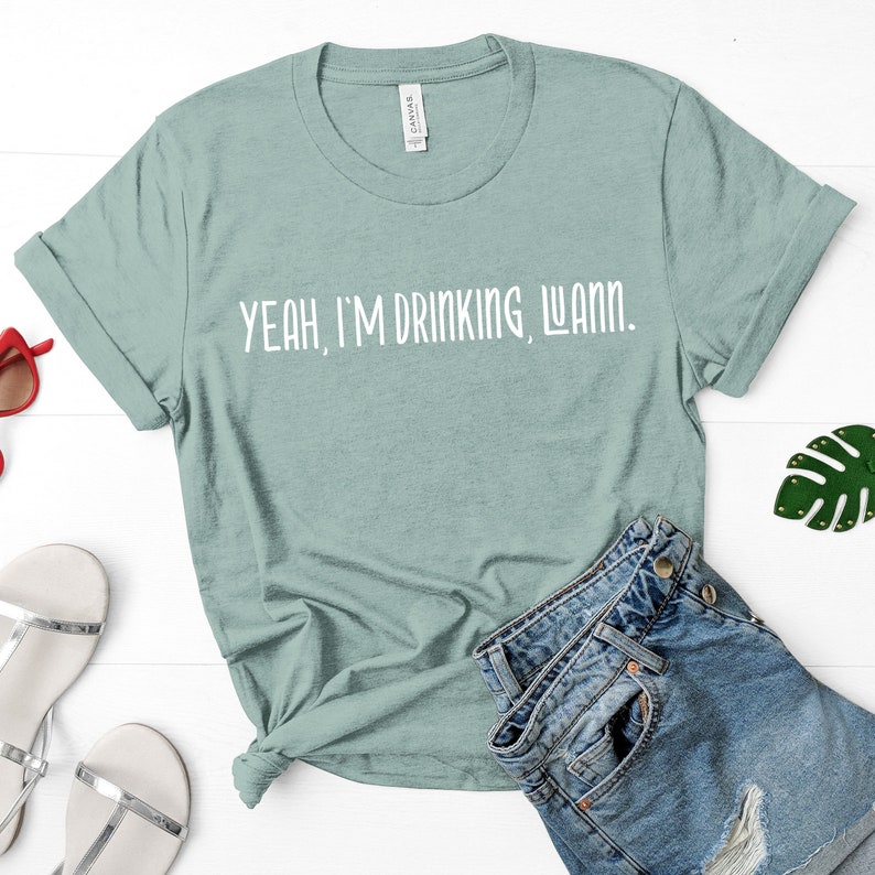Yeah I'm Drinking Luann RHONY Quote Unisex Short - Etsy