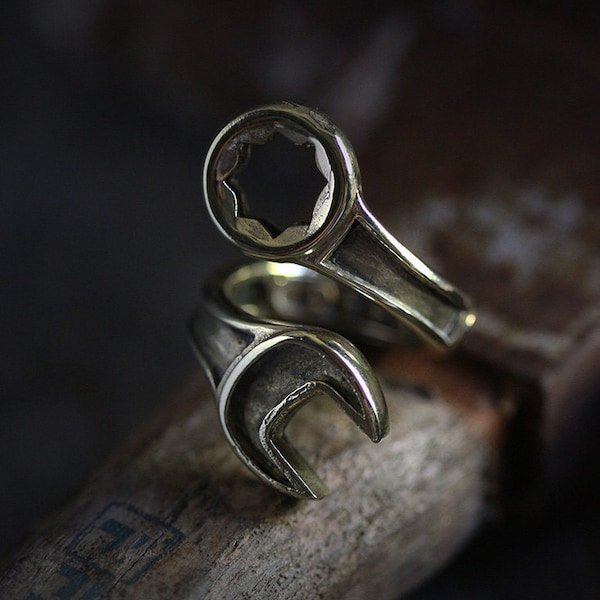 Wrench Ring - Etsy